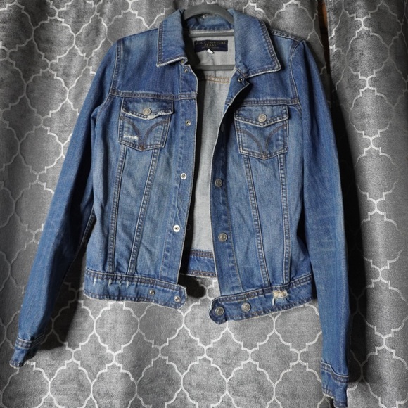 Juicy Couture | Jackets & Coats | Juicy Couture Blue Jean Jacket ...